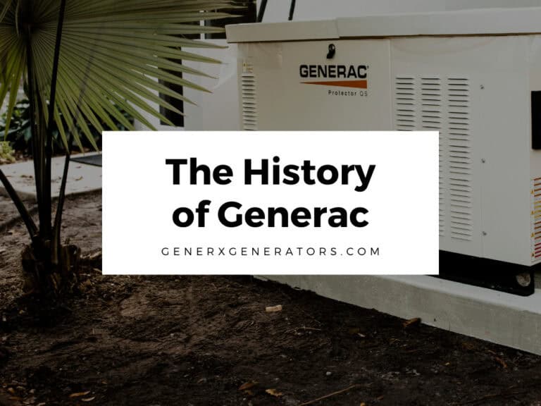 The History of Generac - GenerX Generators
